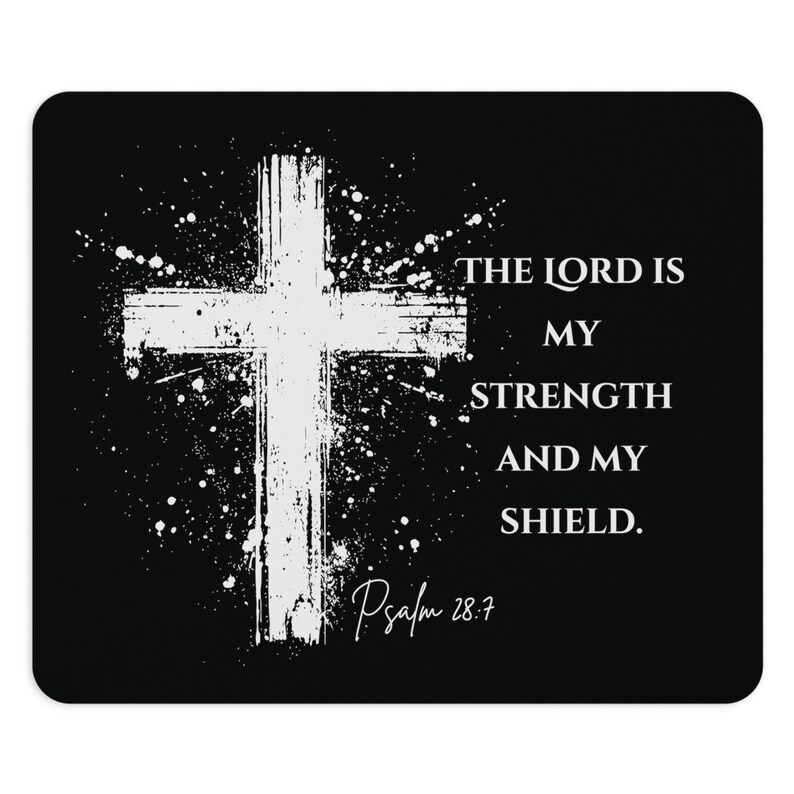 Mouse Pad for Desk Bible Verse Desk Mat for Work Christian Mousepad ...