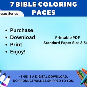 Christian Coloring Sheets for Kids Printable Bible Coloring Pages for ...