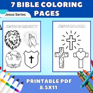 Christian Coloring Sheets for Kids Printable Bible Coloring Pages for ...