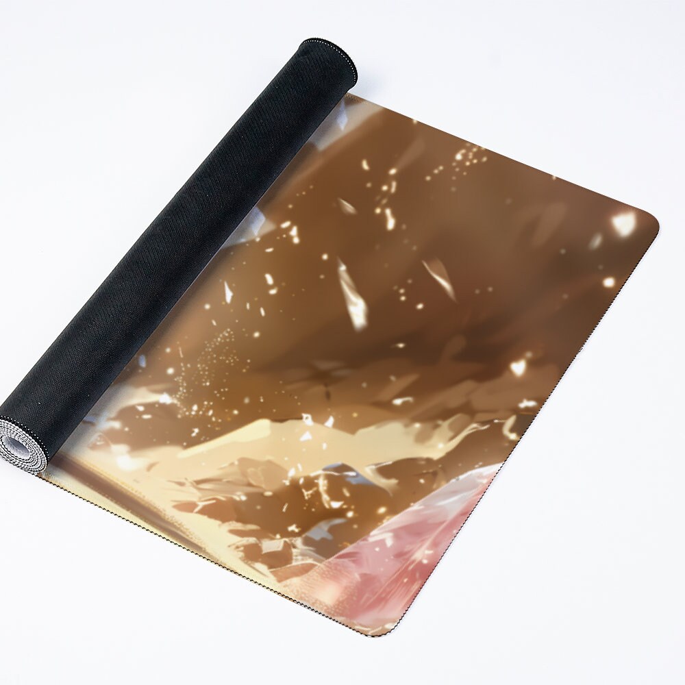 Desert Cat MTG Playmat for TCG, OCG, Dnd Deskmat, Kitten Cute Anime ...