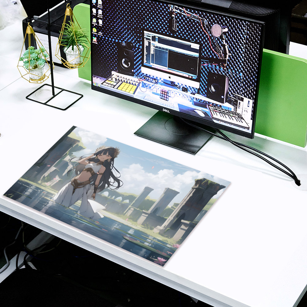 Anime Girl MTG Playmat for TCG, OCG, Dnd Deskmat, Fantasy Waifu Anime ...