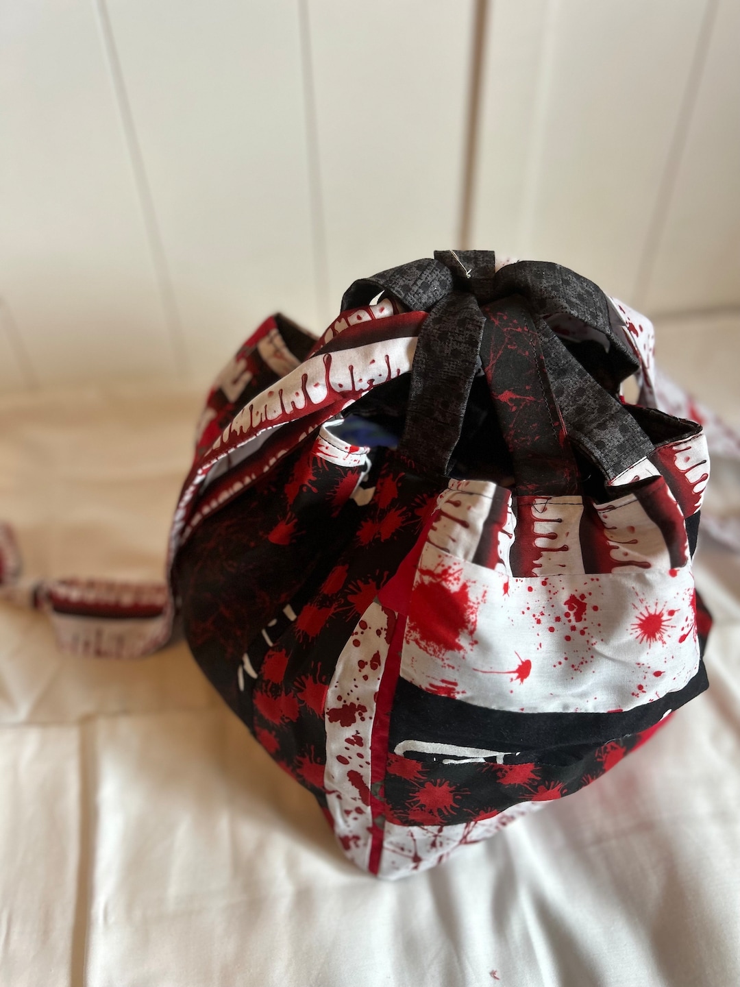 Japanese Rice Bag Komebukuro Drawstring Bag 9”x 9” Lined Flat Bottom ...