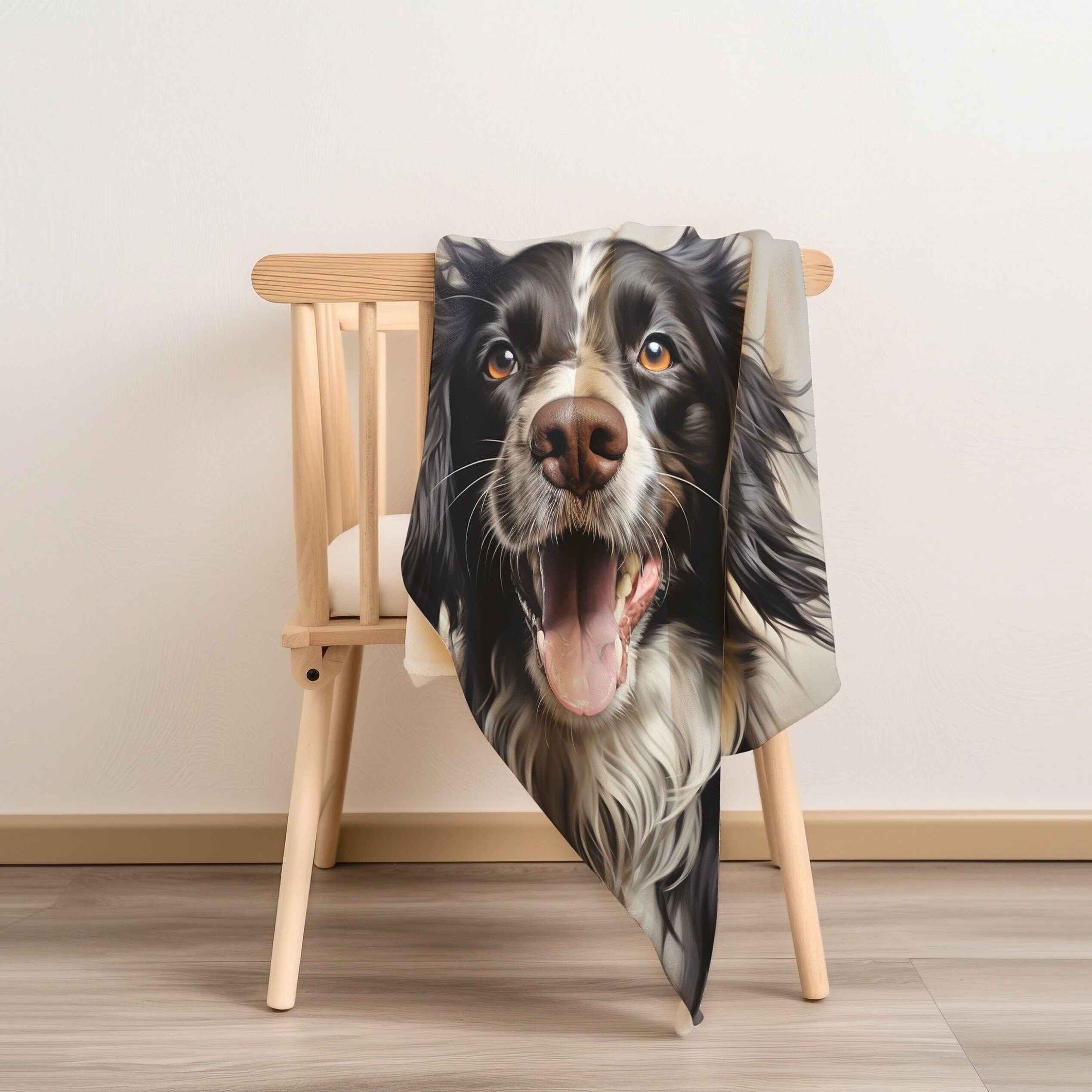 Springer Spaniel Blanket, Gift for Dog Lover, Cozy Springer Spaniel ...