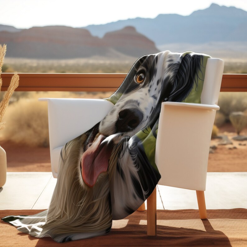 Springer Spaniel Blanket, Gift for Dog Lover, Cozy Springer Spaniel ...