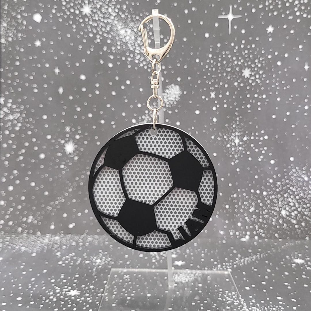 Personalized High-vis Reflective Soccer Tag Backpack Tag for Kid Sport ...