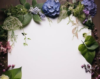 High Resolution Printable Greeting Card, Roses 3. DIY Blank Template ...