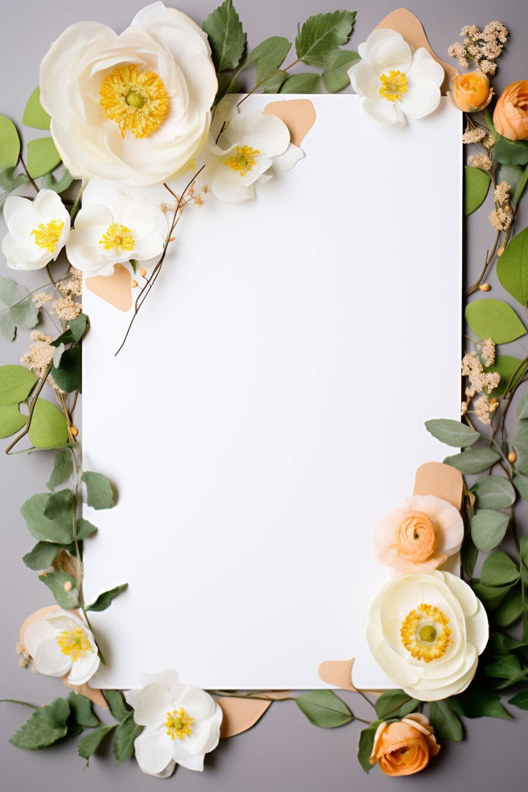 High Resolution Printable Greeting Card, Ranunculus 3. DIY Blank ...
