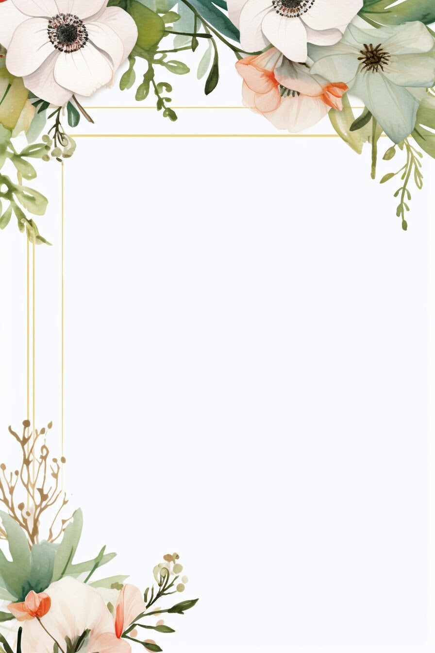 High Resolution Printable Greeting Card, Anemones 10. DIY Blank ...