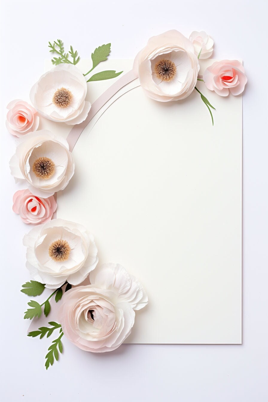 High Resolution Printable Greeting Card, Ranunculus 2. DIY Blank ...