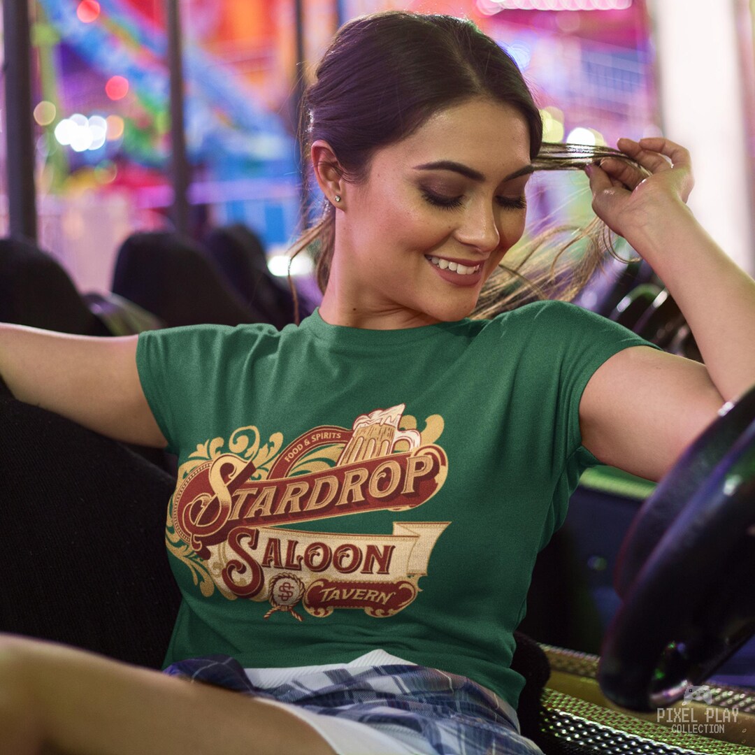 Stardrop Saloon T-shirt, Stardew Valley Shirt, Pelican Town Tshirt ...