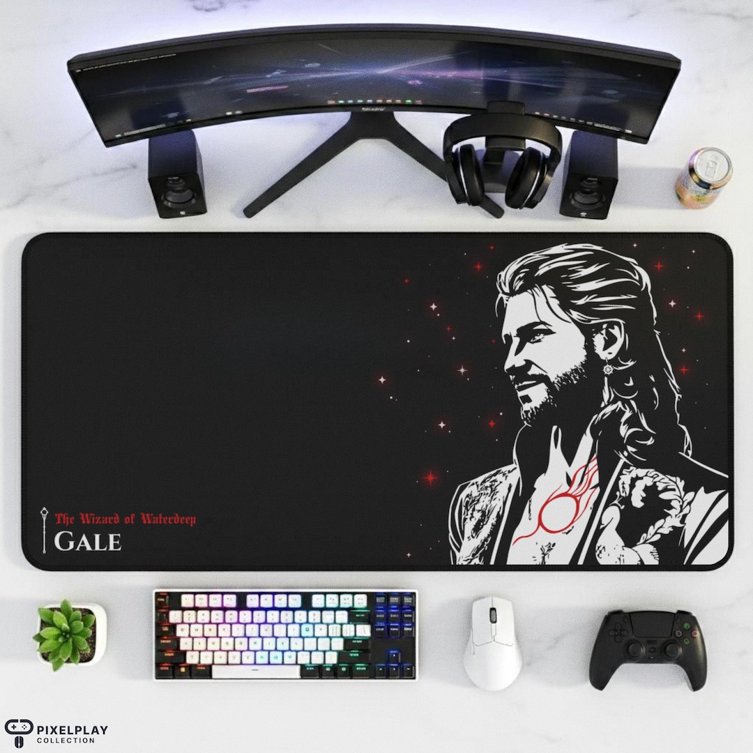 Baldurs Gate 3 Gale Deskmat, BG3 Gaming Mousepad Large, Baldur's Gate ...