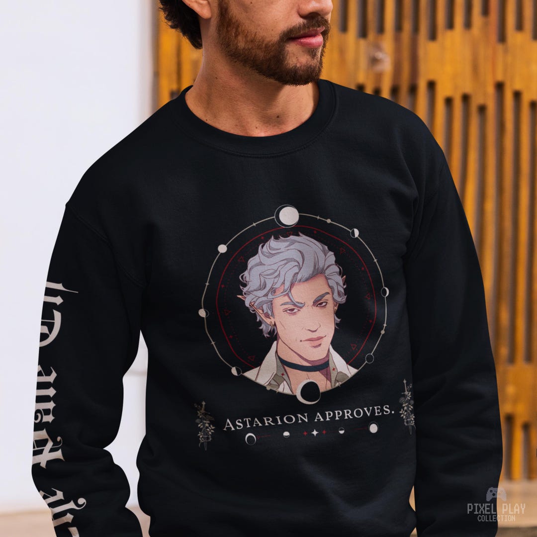 Baldurs Gate 3 Astarion Sweatshirt, Astarion Sweater, Baldur's Gate ...