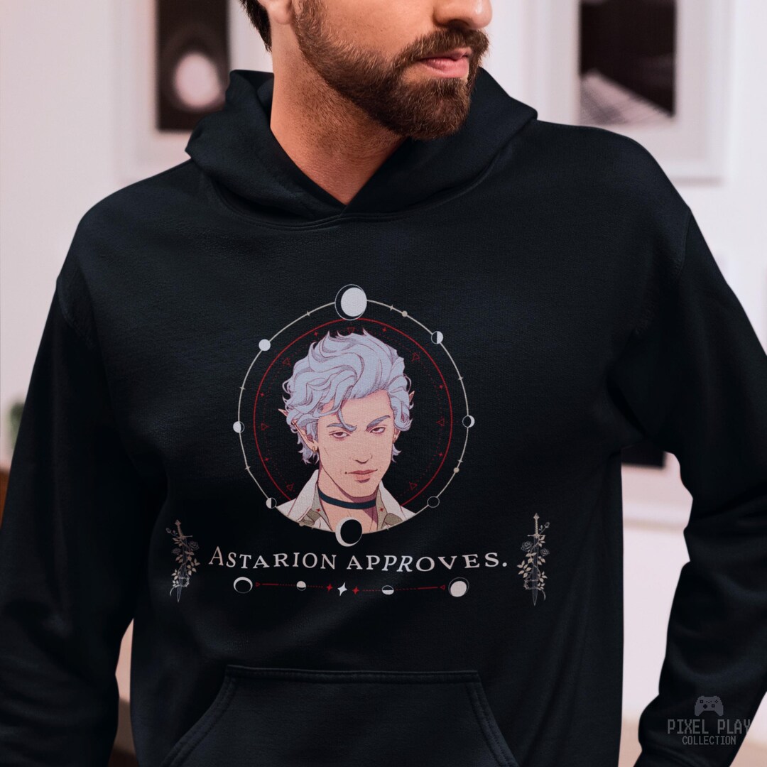 Astarion Hoodie, Baldur's Gate 3 Shirt, BG3 Merch, Video Game ...