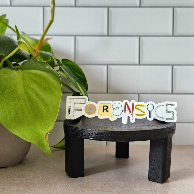 Forensics Sticker | Elements of Forensics | CSI - Etsy