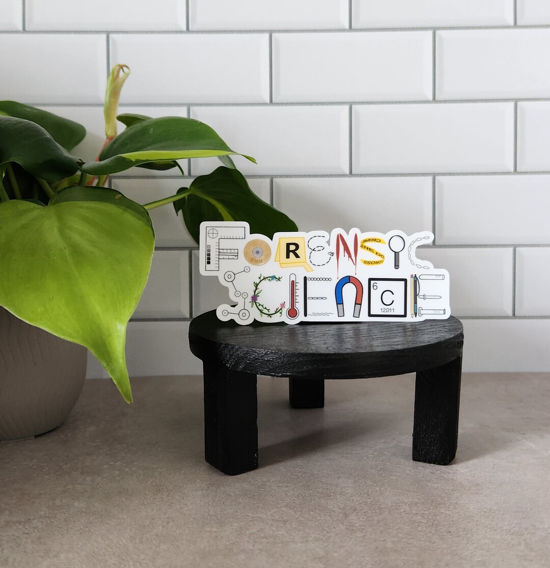 Forensic Science Sticker | Forensic Sticker | Crime Scene Investigator ...