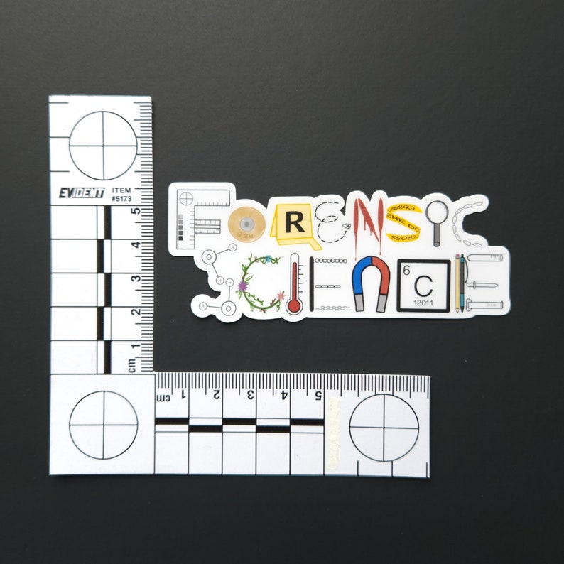 Forensic Science Sticker | Forensic Sticker | Crime Scene Investigator ...