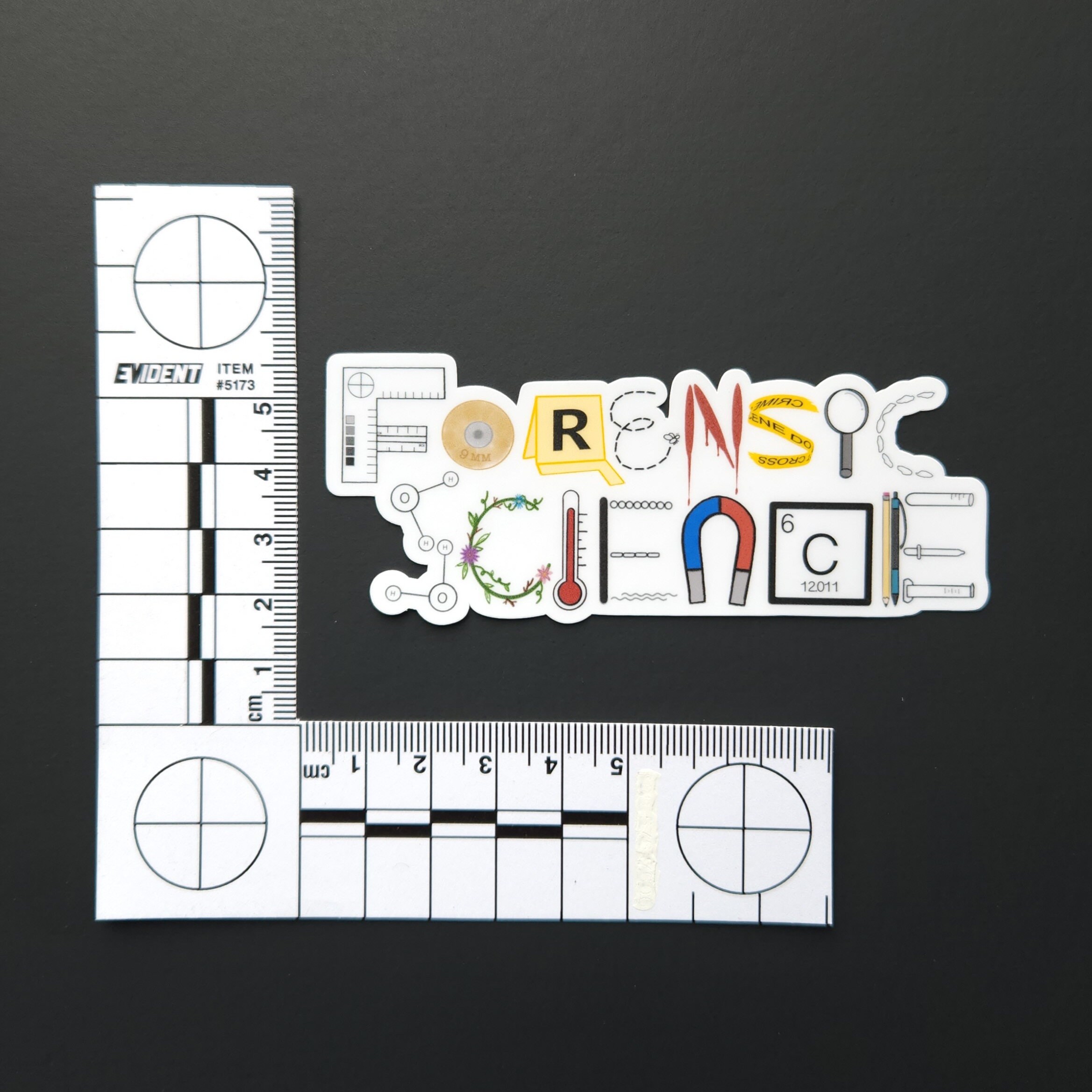 Forensic Science Sticker | Forensic Sticker | Crime Scene Investigator ...