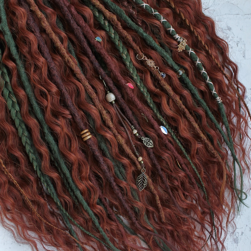 Natural Dreads - Etsy