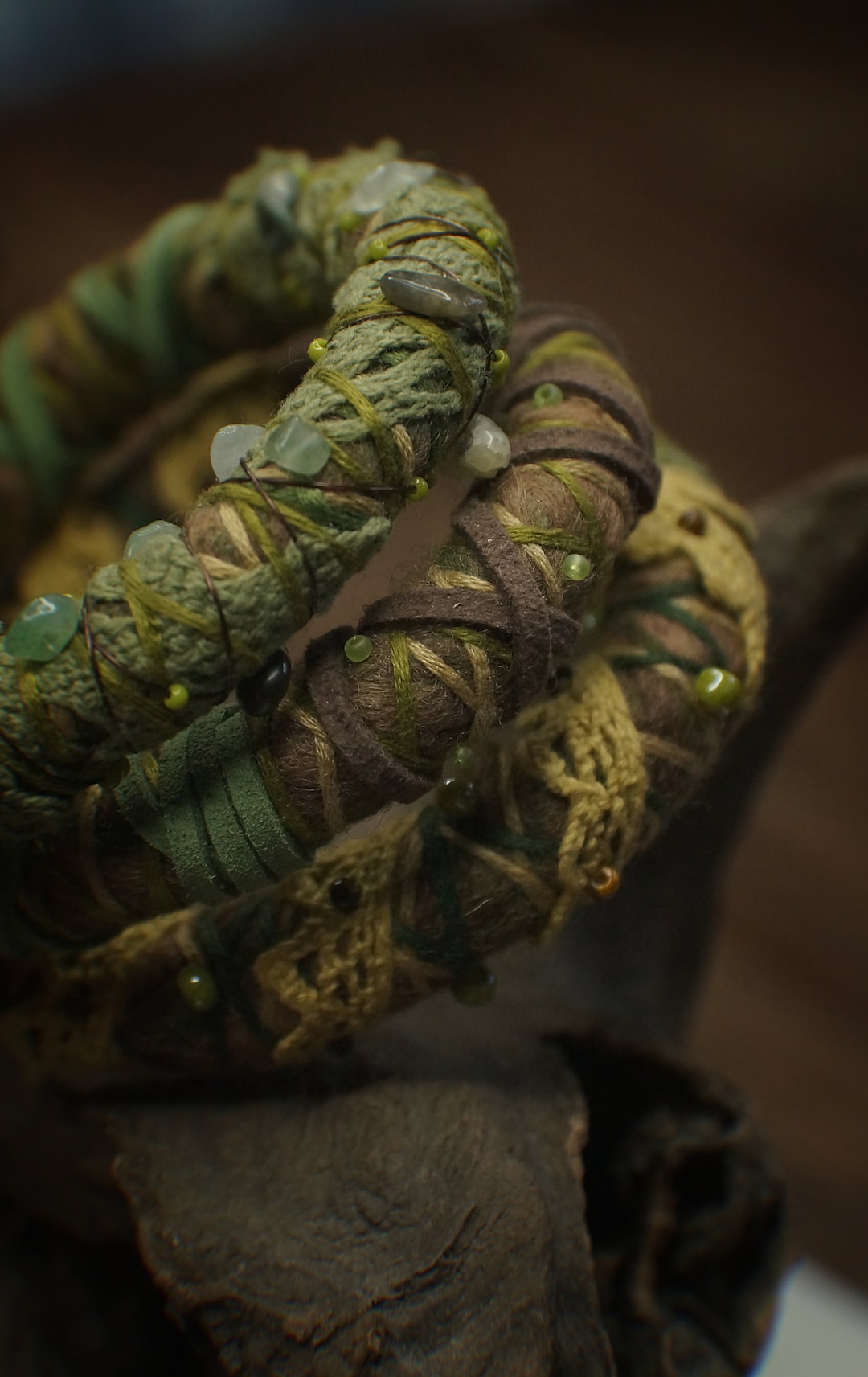 Swampy Spiralock Wire Bendable Dread Tie Boho Wraps for Dreadlock - Etsy