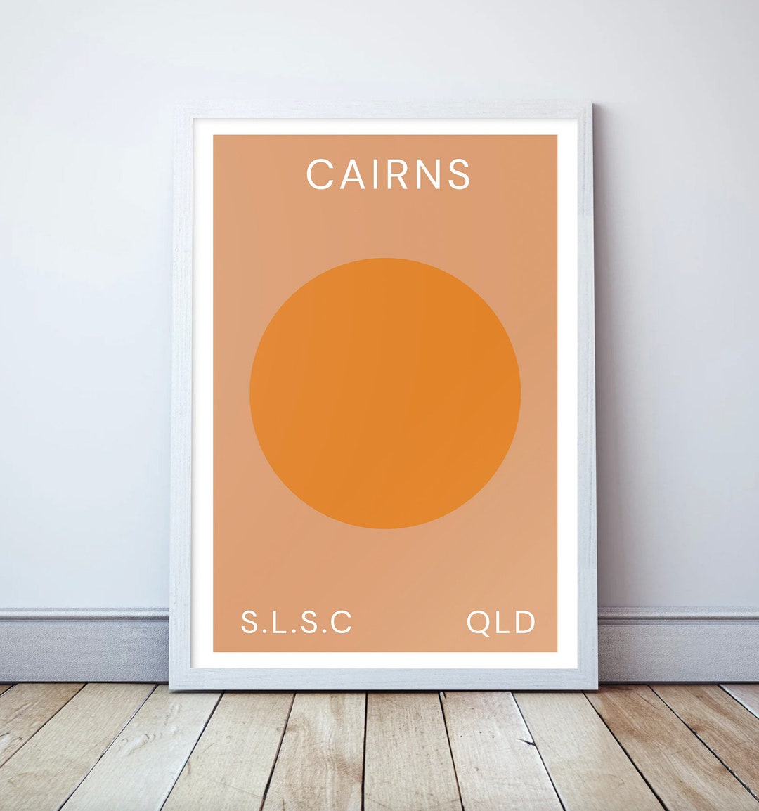 Cairns, Australia, Queensland Poster, Surf Lifesaving, SLSC Art, Beach ...