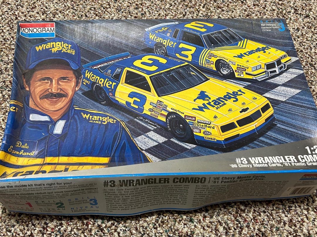 Dale Earnhardt #3 Combo Scale Model Kit - Etsy