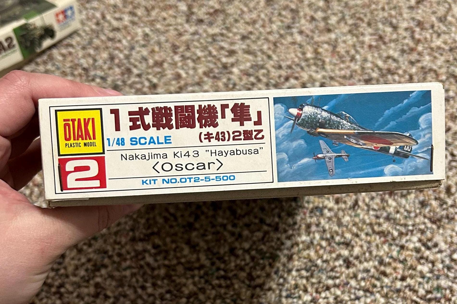 Nakajima Ki43 Hayabusa Scale Model Kit - Etsy