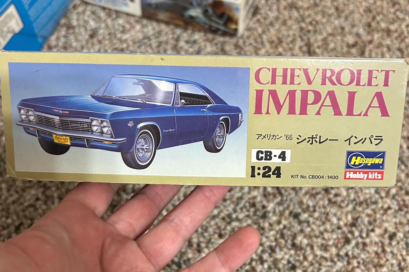 American 66 Chevrolet Impala Scale Model Kit - Etsy