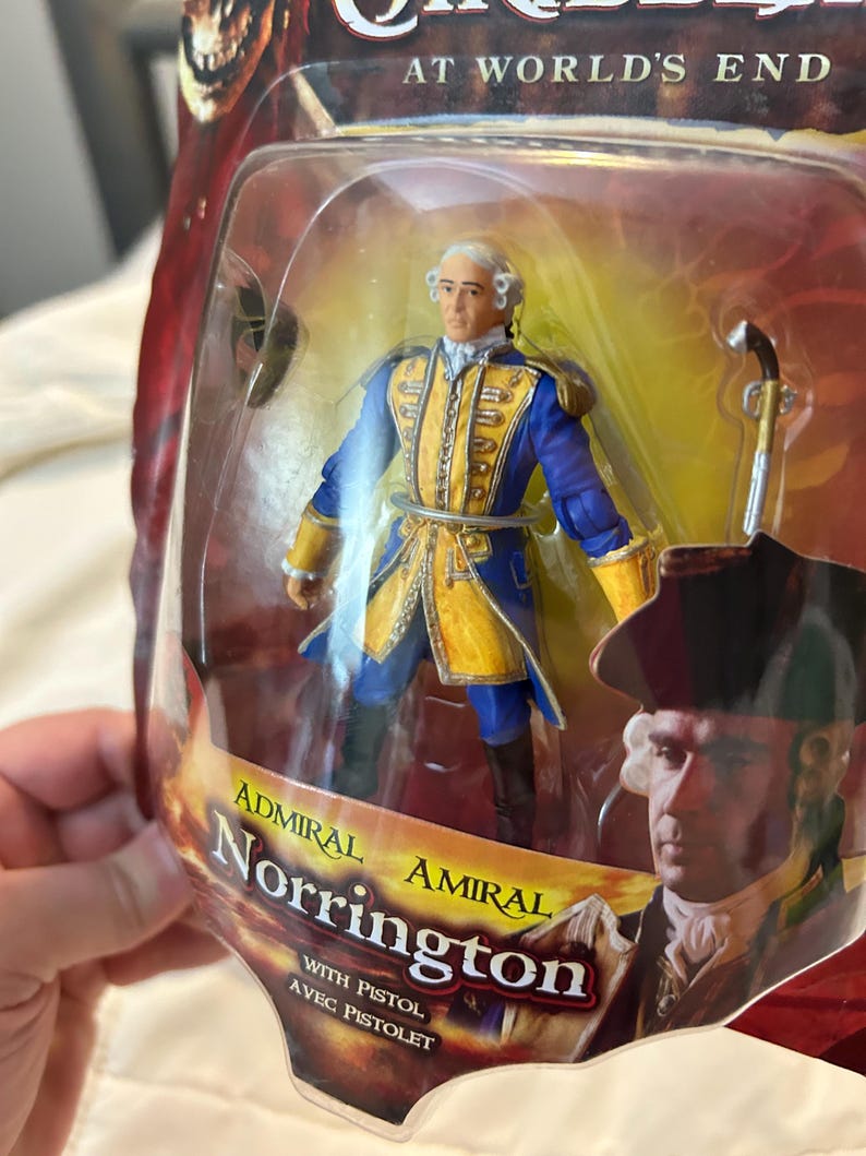 Pirates of the Caribbean: Admiral Norrington Action Figure - Etsy