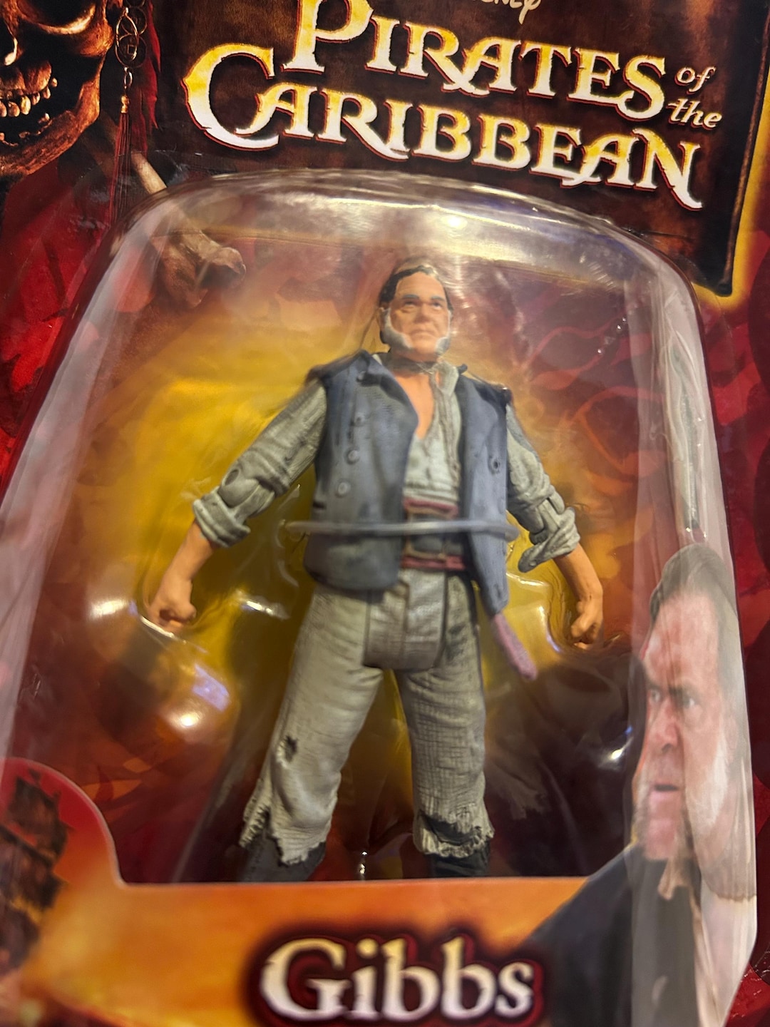 Pirates of the Caribbean: Gibbs - Action Figure - Etsy