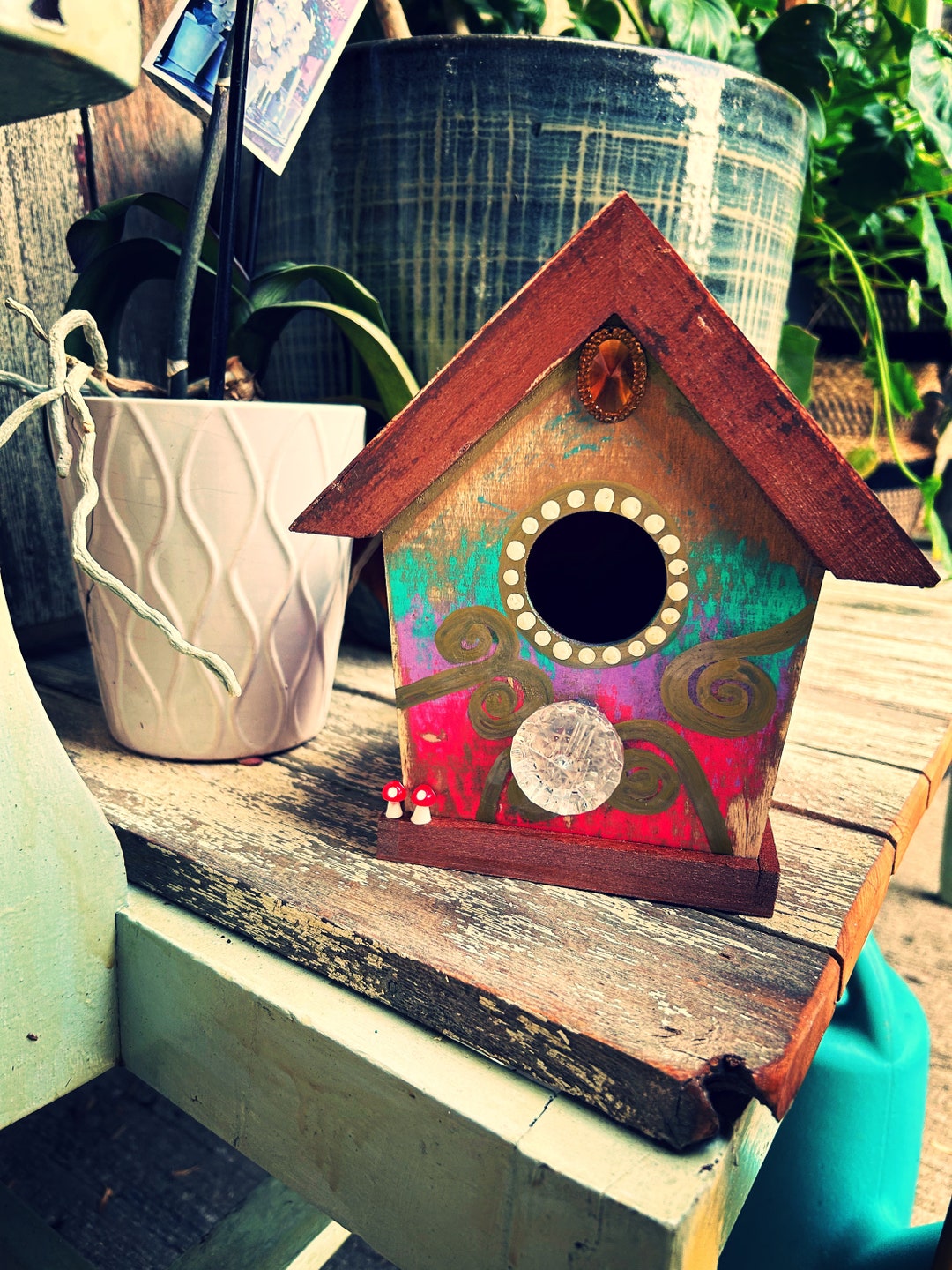 Boho Bird House - Etsy