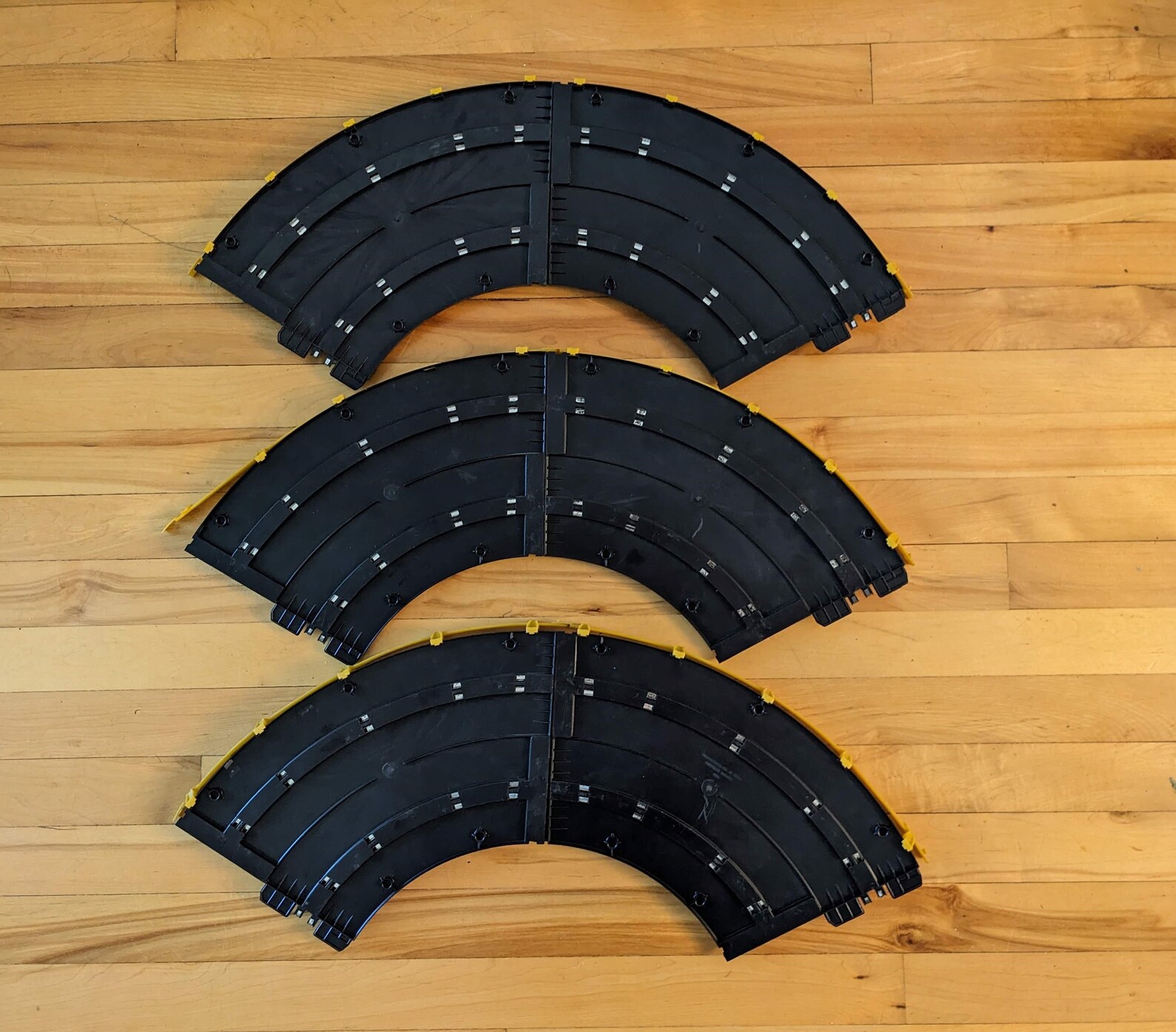 Strombecker Vintage Slot Car Tracks 1/32 Scale, 6 Curved Tracks With ...