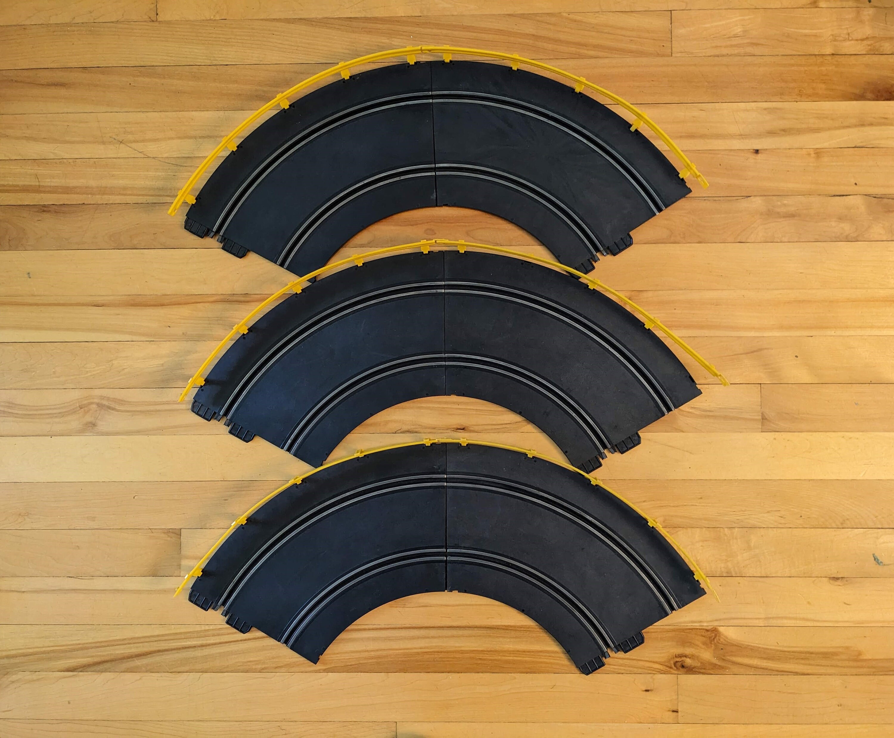Strombecker Vintage Slot Car Tracks 1/32 Scale, 6 Curved Tracks With ...