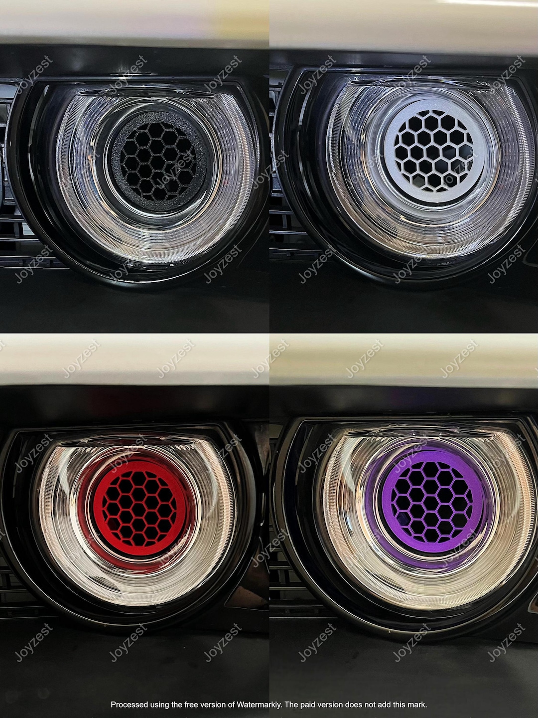 Headlight Insert Air Intake Ring Grille Close Out Cover for Dodge ...