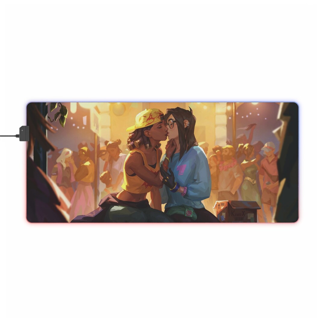 Killjoy X Raze LED Gaming Mouse Pad (4 Sizes) - Etsy