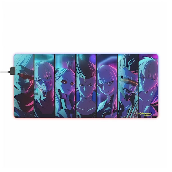 Cyberpunk Edgerunners Mousepad - Etsy