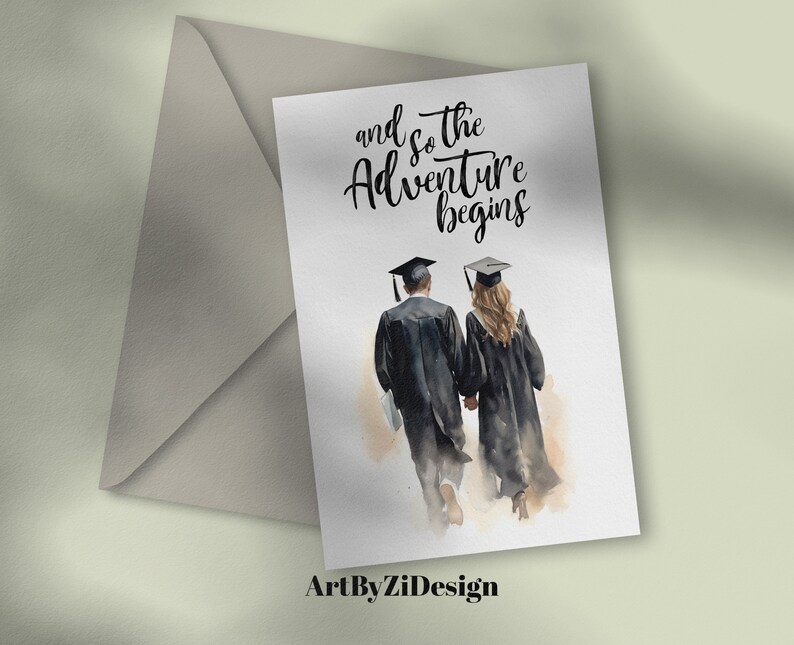 Graduation Card Printable Graduation Card Congrats - Etsy