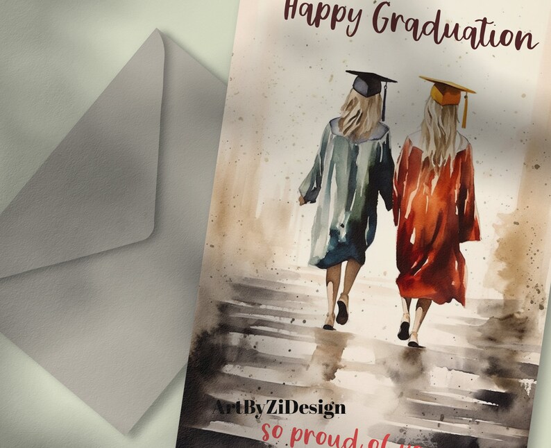 Graduation Card Printable Graduation Card Congrats - Etsy