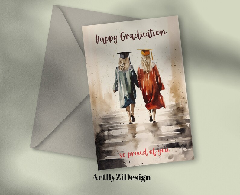 Graduation Card Printable Graduation Card Congrats - Etsy
