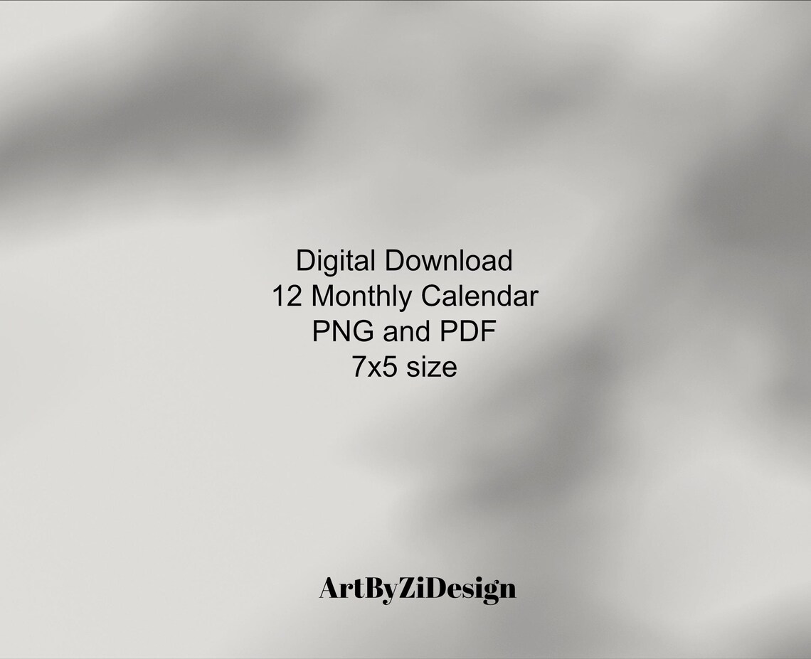 Printable Desk Calendar 2025, 7x5 Horizontal With Note and Next Month ...