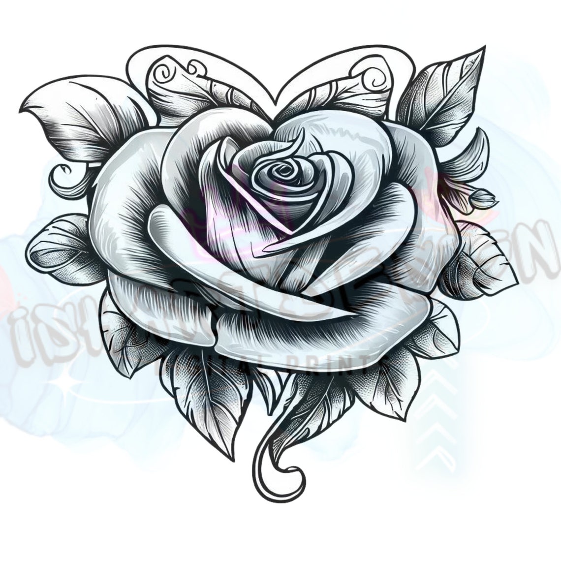 Rose SVG VECTOR PNG Rose Clipart Svg Instant Download - Etsy