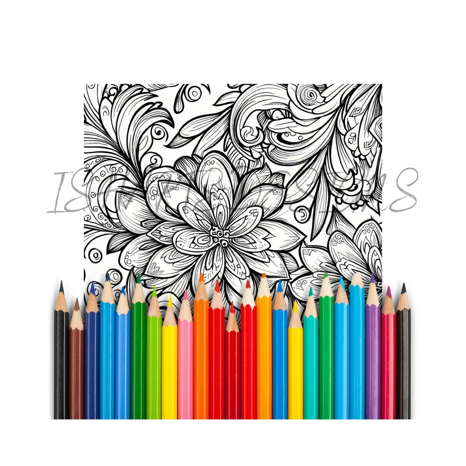 Mandala Coloring Pages Bundle Printable Mandalas 20 Coloring Book PDF ...
