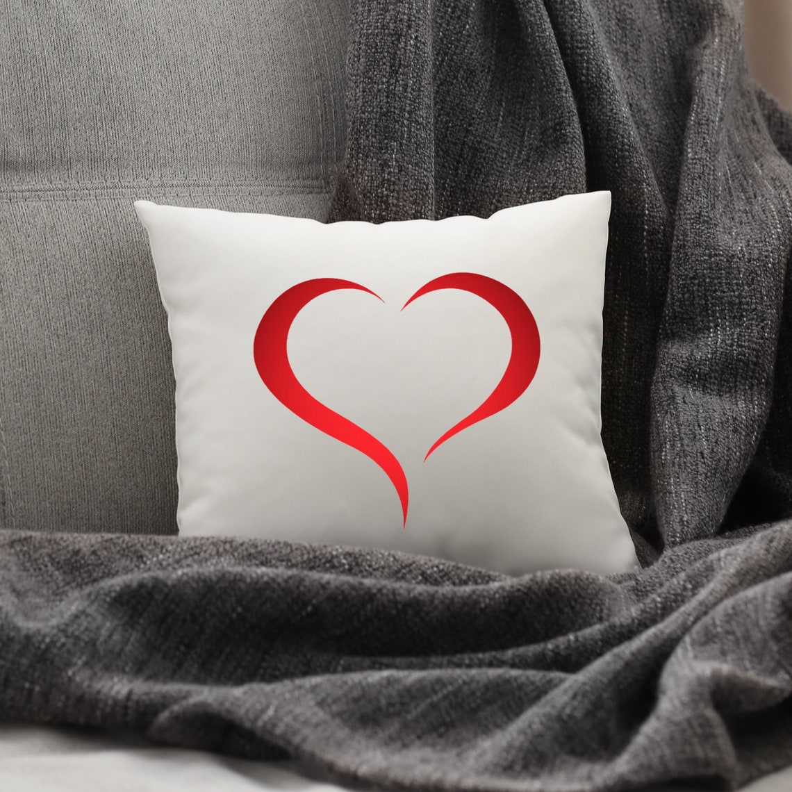 Red Open Heart SVG: Cricut Vector Cut File (digital Download) - Etsy