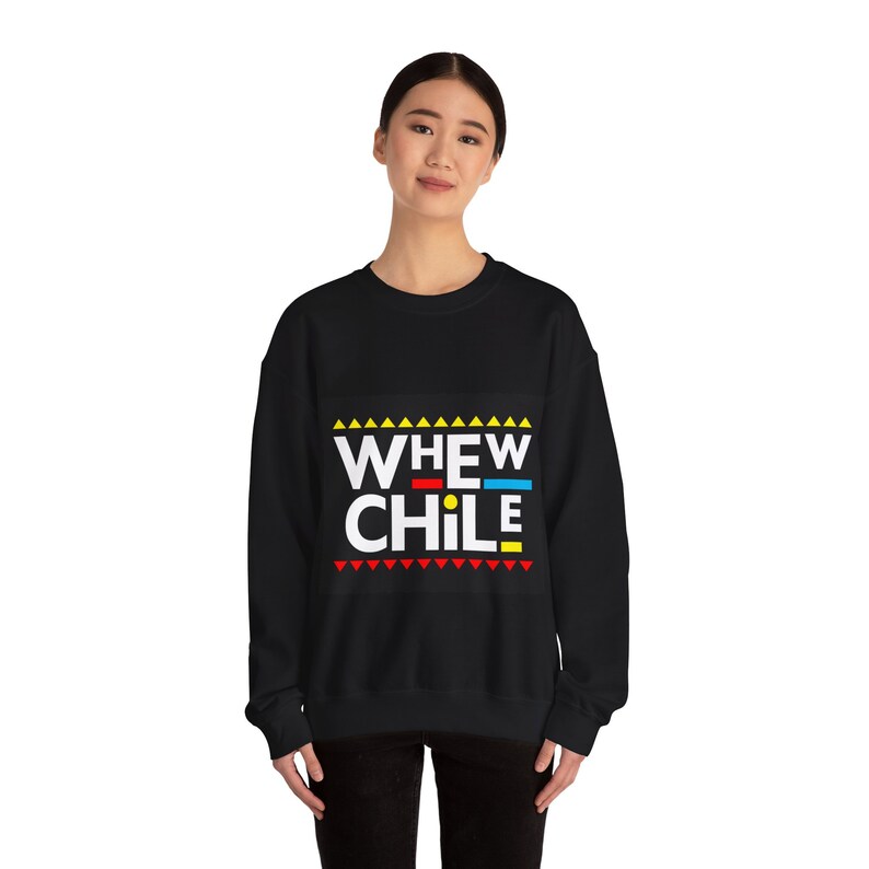 Whew Chile Heavy Blend Crewneck Sweatshirt, Funny Gift for Women and ...