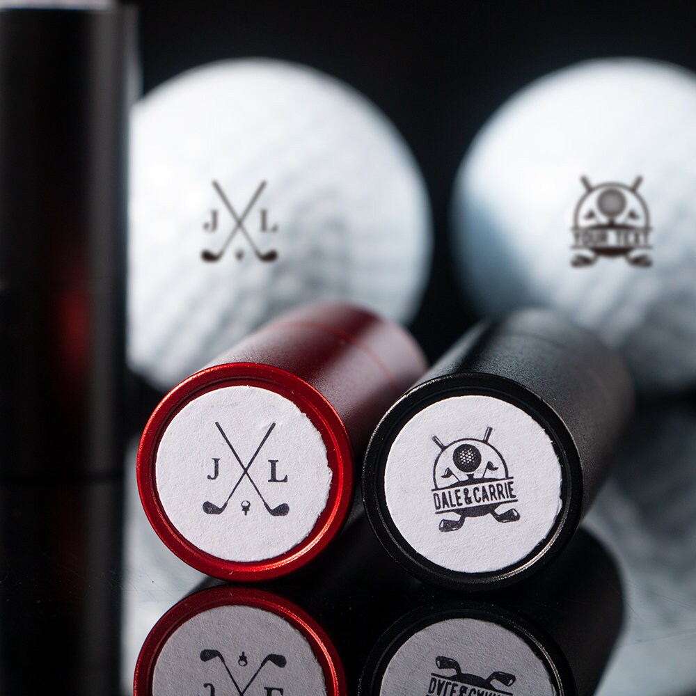 Custom Golf Stamp,permanent Ink Waterproof,stainless Steel Golf Ball ...