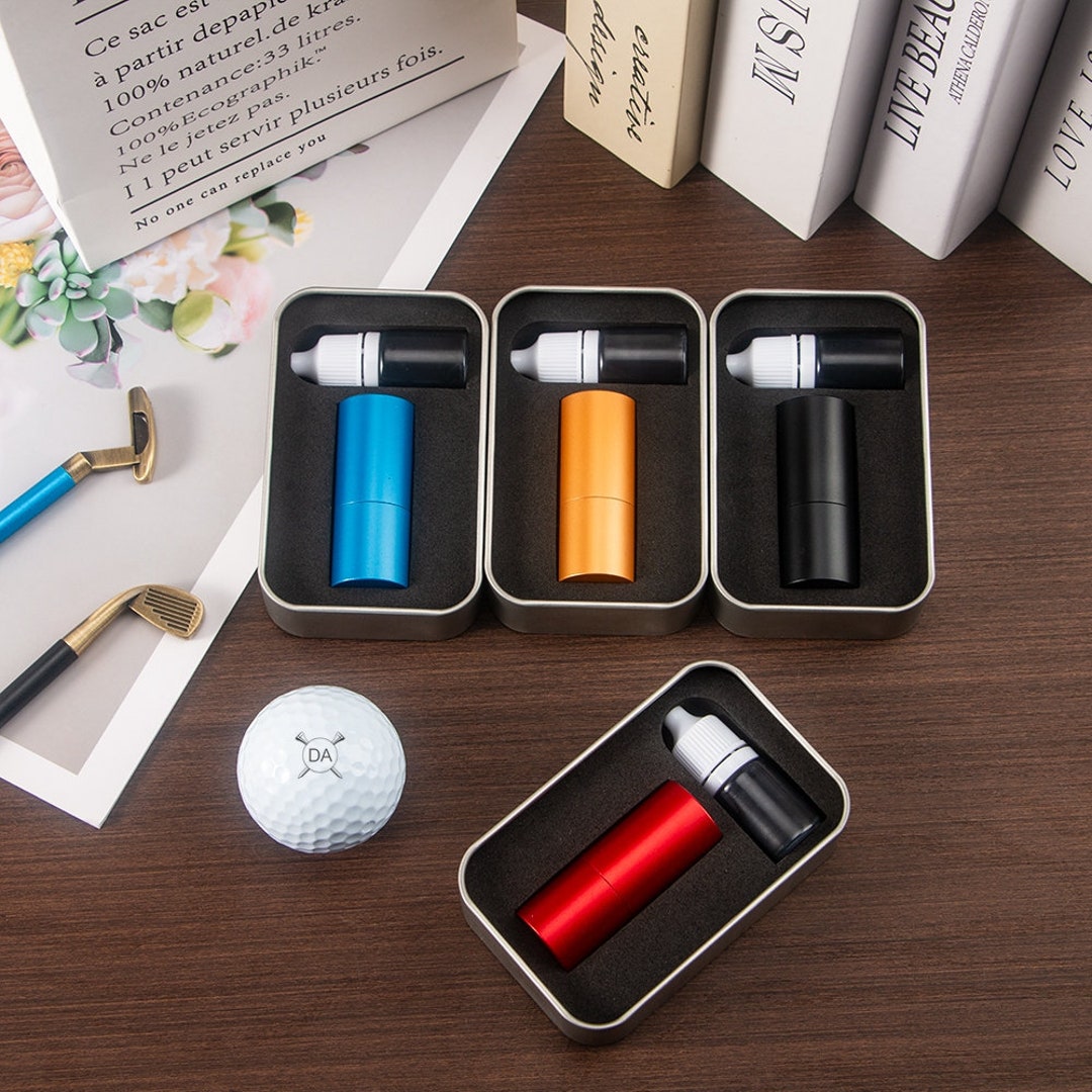 Personalized Golf Gift Set Golf Ball Stamp Custom Golf Ball Marker ...