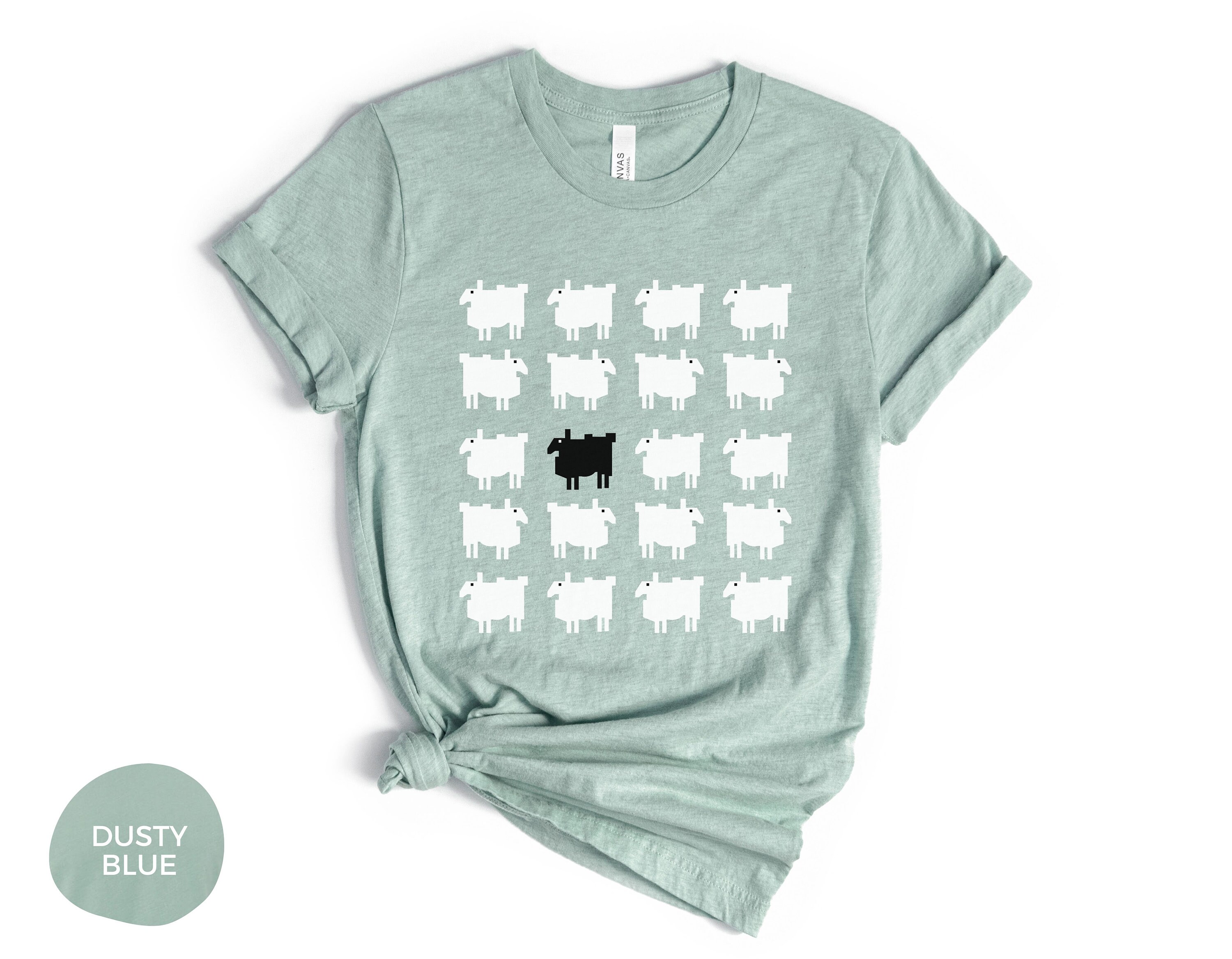 Black Sheep T-shirt, Black Sheep of the Family Shirt, Sheep Lover T ...