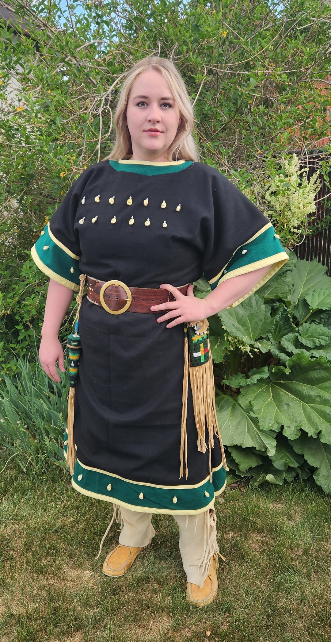 Native American Wool Shell Dress Women's Size 10-16 - Etsy