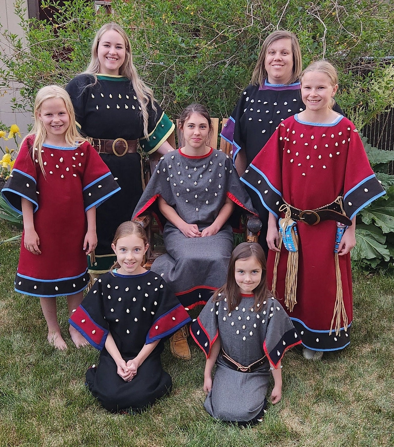 Native American Wool Shell Dress child Size 5-8 - Etsy