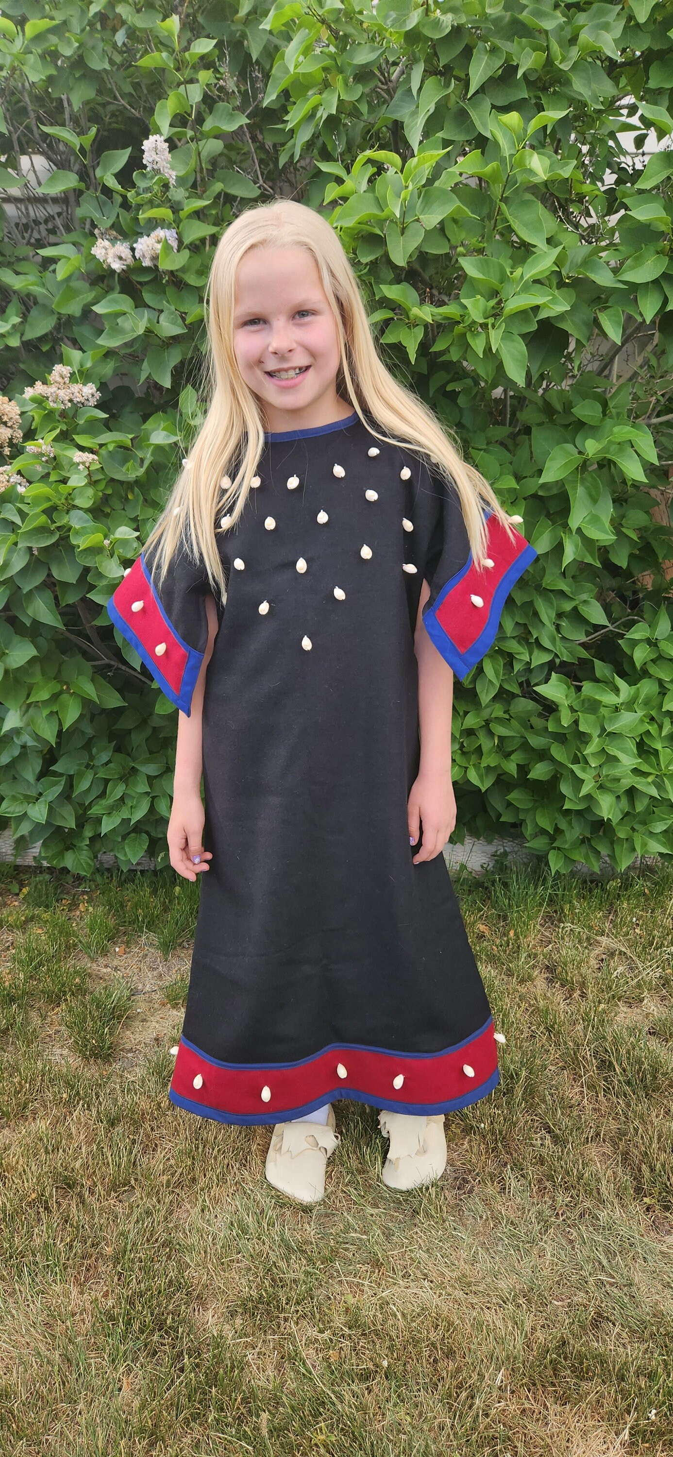 Native American Wool Shell Dress (child Size 5-8) - Etsy