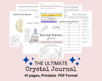 Crystal Workbook - Etsy